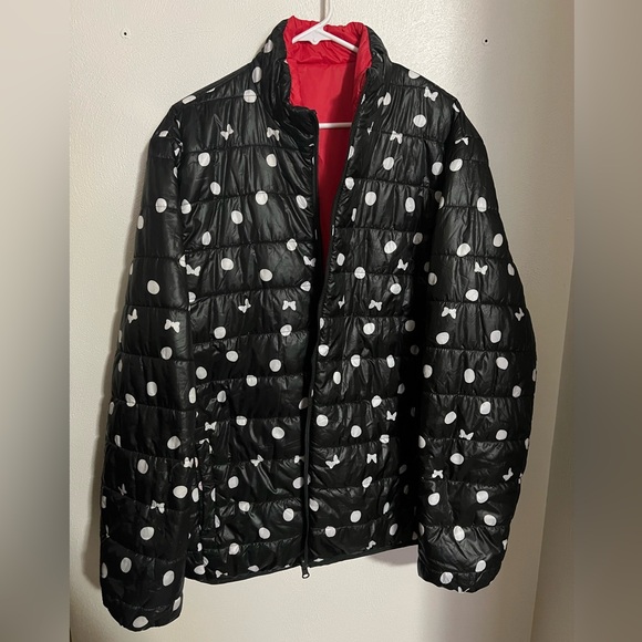 Disney | Jackets & Coats | Disney Classic Minnie Mouse Packable ...